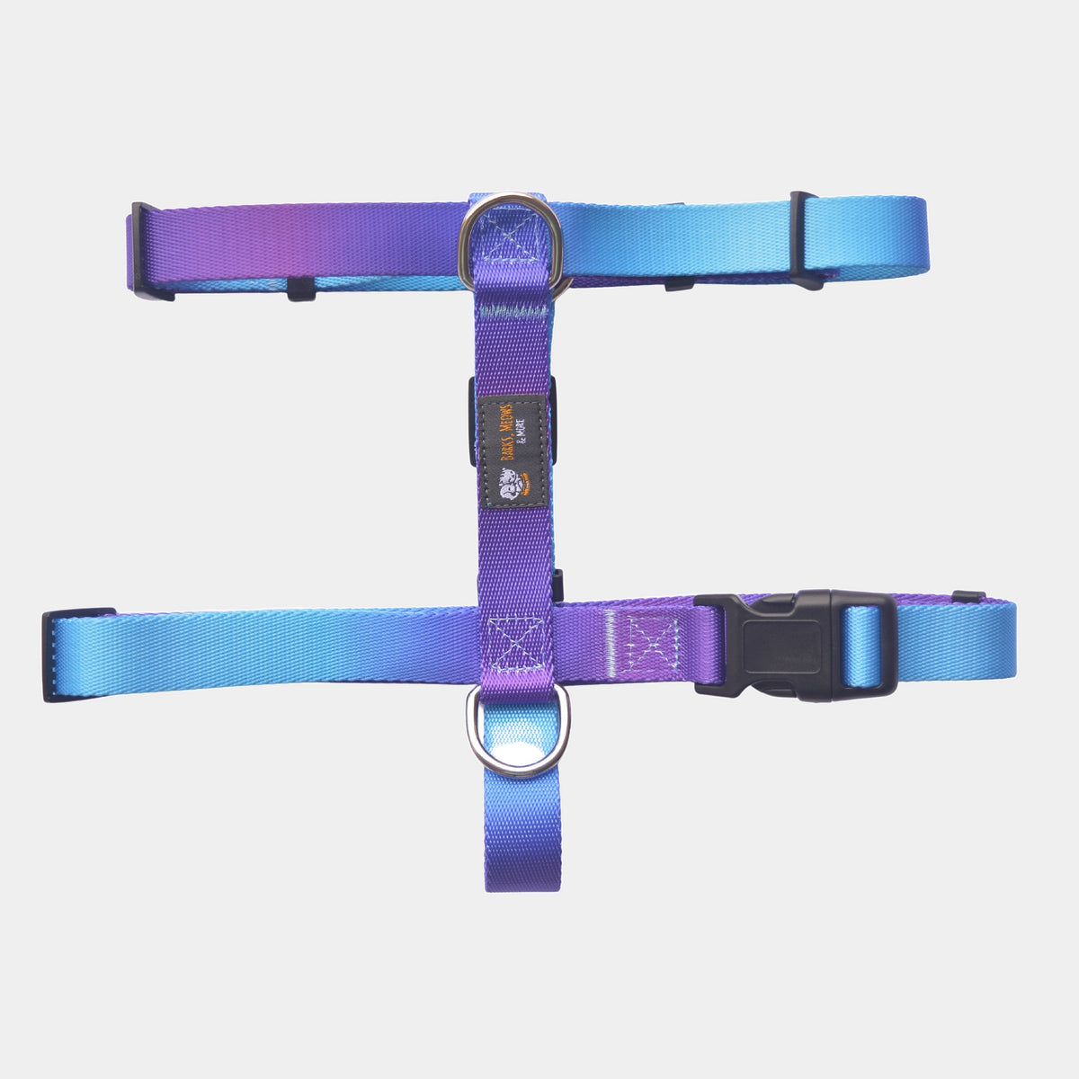BMM Gradient H-Harness - Blue – BARKS MEOWS & MORE